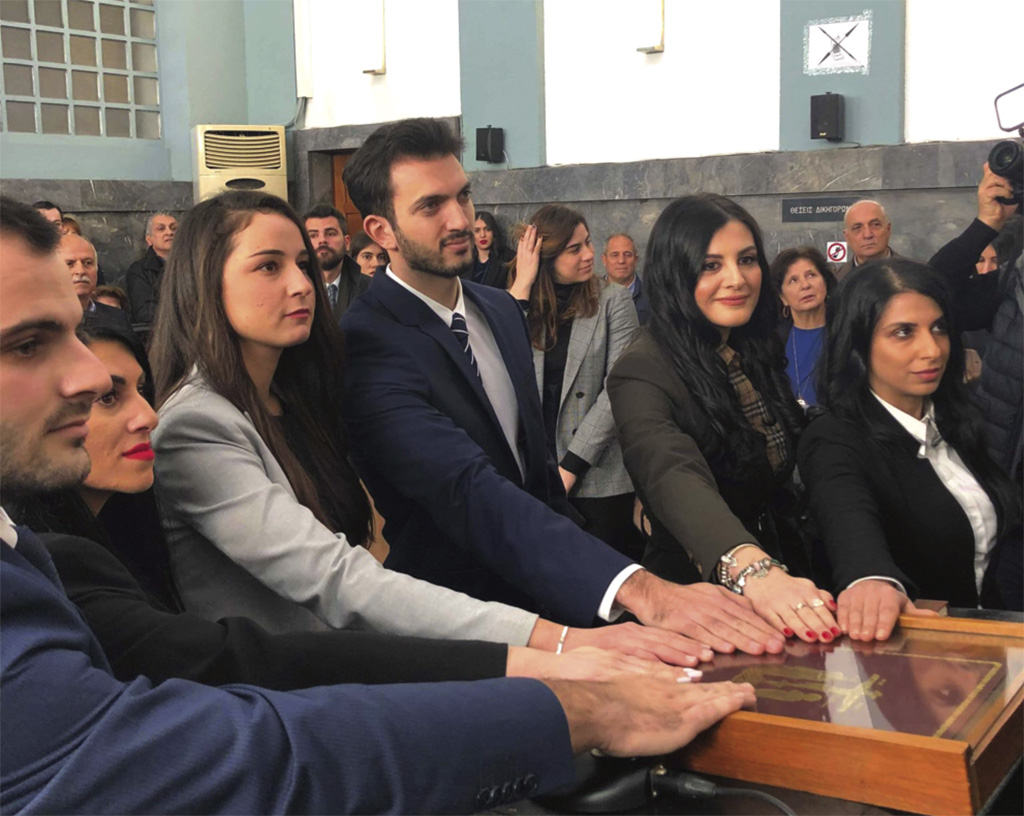Ορκίστηκαν 6 νέοι δικηγόροι - Δημοκρατική της Ρόδου