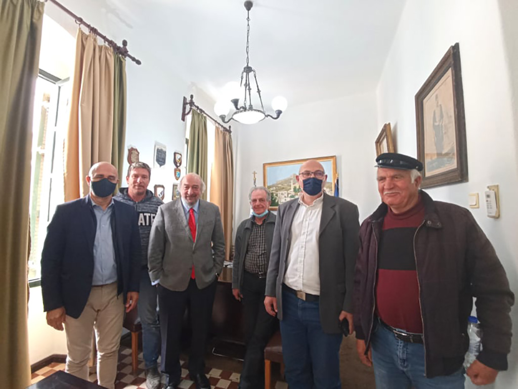 Συνάντηση του κ. Γ. Νικητιάδη με τον δήμαρχο Λέρου - Δημοκρατική της Ρόδου