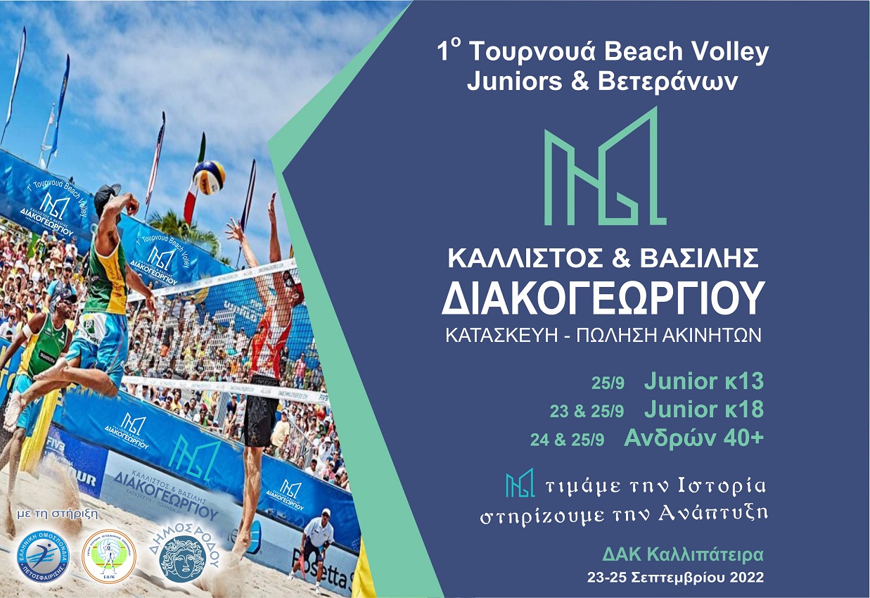 "Ιδανική η συνεργασία μας για το τουρνουά beach volley" - Δημοκρατική ...