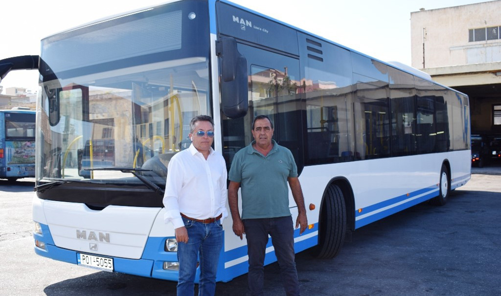 Νέα λεωφορεία στο στόλο της ΔΕΣ ΡΟΔΑ - Δημοκρατική της Ρόδου