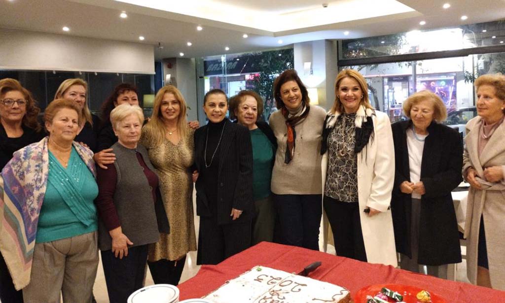 Κοπή πίτας του Πολιτιστικού Συλλόγου Γυναικών Ρόδου - Δημοκρατική της Ρόδου