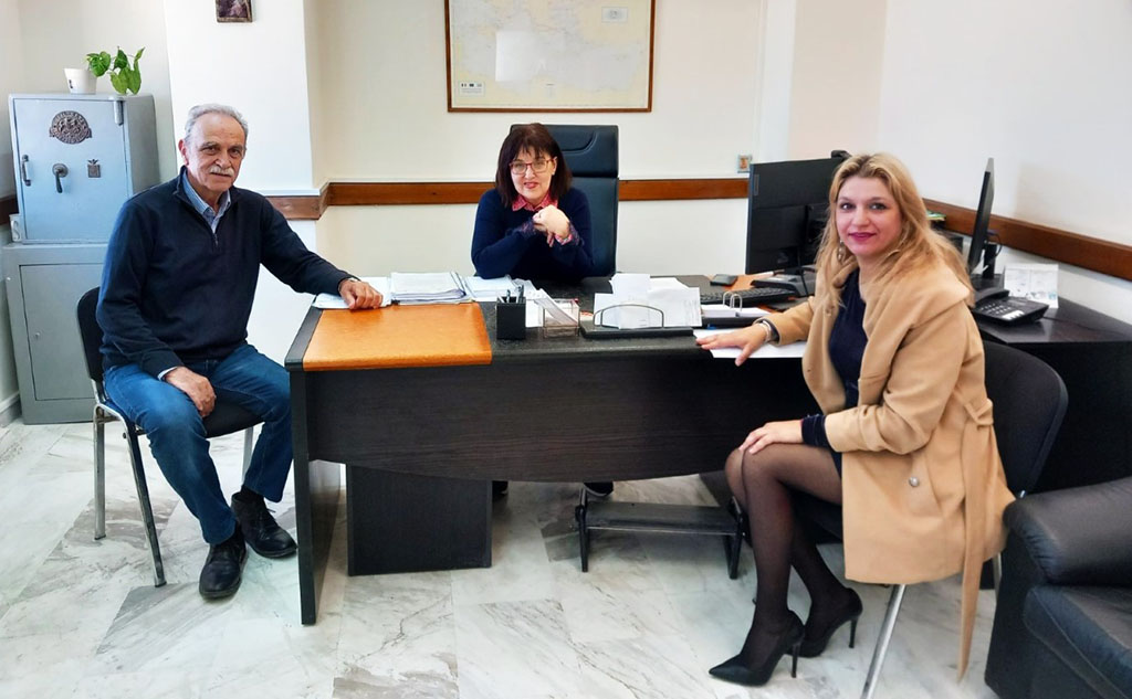 Επίσκεψη Βολονάκη Κατερίνας στη Δ/νση Αγροτικής Οικονομίας και ...