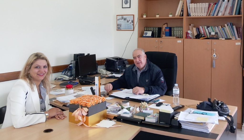 Κατερίνα Βολονάκη: Συνάντηση με τον Προϊστάμενο της Δευτεροβάθμιας ...