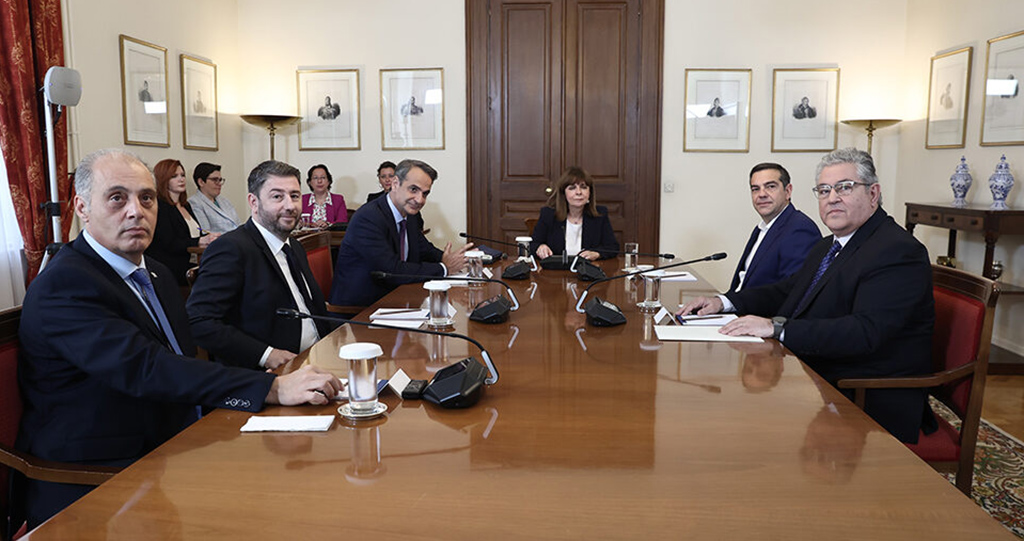 Εκλογές 2023: Στο Προεδρικό Μέγαρο οι πολιτικοί αρχηγοί – Τα επόμενα ...