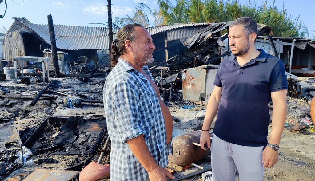 Στον καταυλισμό των ΡΟΜΑ ο Νίκος Γερονικόλας: «Με αυτά τα βήματα θα ...