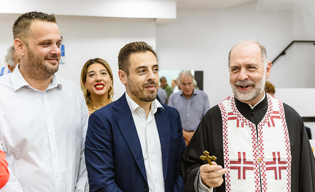 Εγκαίνια εκλογικού κέντρου του υποψήφιου Περιφερειάρχη Νοτίου Αιγαίου ...