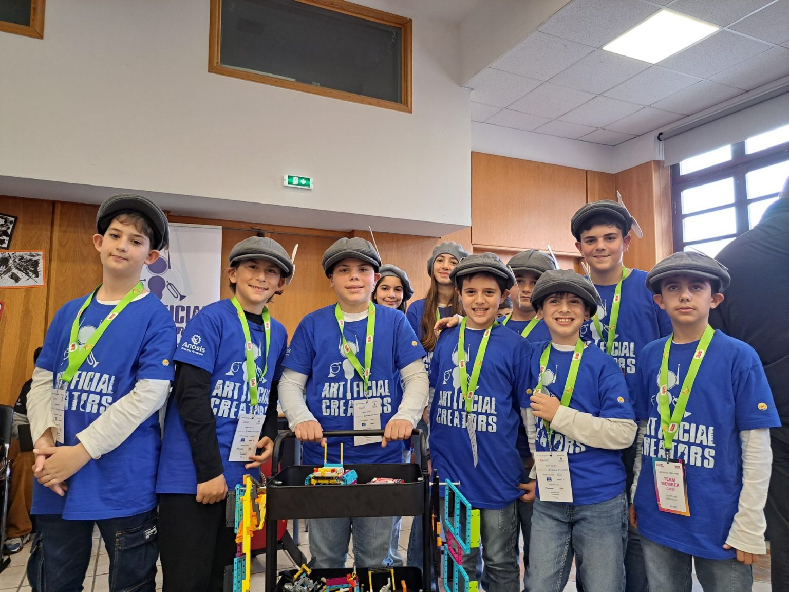 Η Anosis Robotics Academy αναχωρεί με 2 ομάδες από την Ρόδο για τον ...