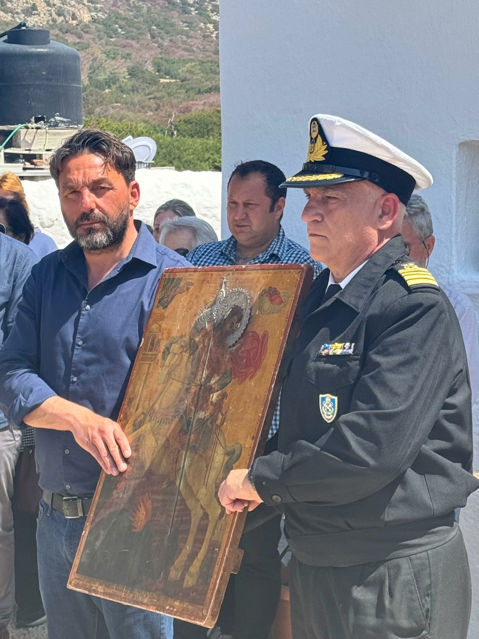 Πανηγυρικός Εορτασμός του Αγίου Γεωργίου στο Ιερό Μονύδριο της Αλιμνιάς ...