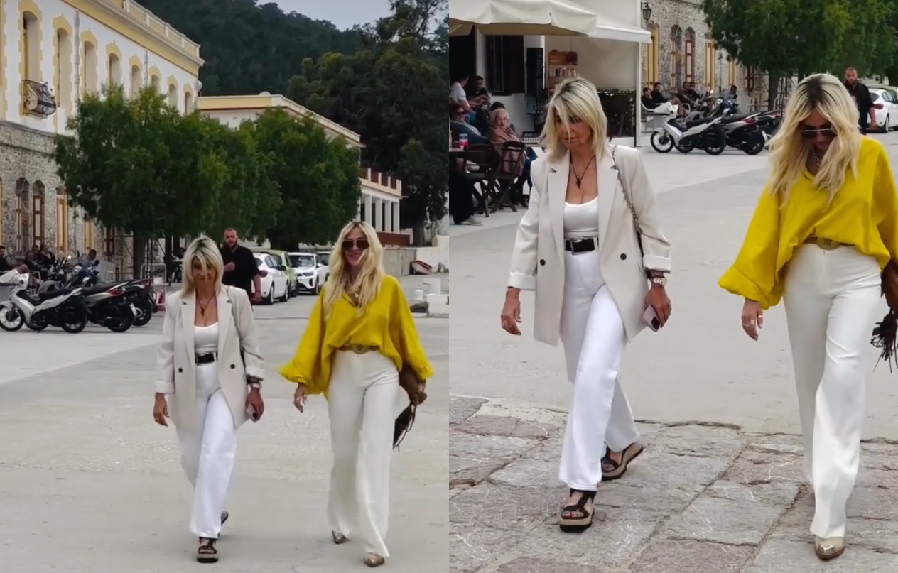 Γιάννης και Δήμητρα Κούστα: Η βάφτιση του John Junior Coustas στη Σύμη - Δημοκρατική της Ρόδου