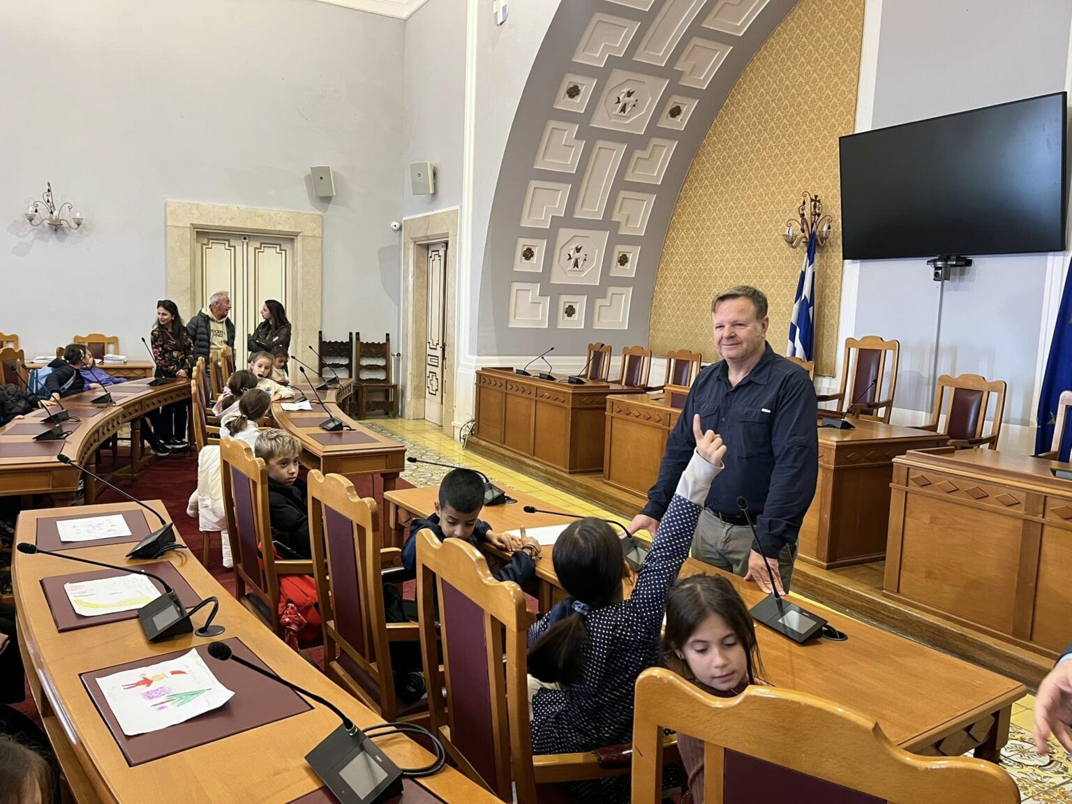 Μαθητές του 18ου Δημοτικού Σχολείου Ρόδου επισκέφθηκαν το Περιφερειακό ...