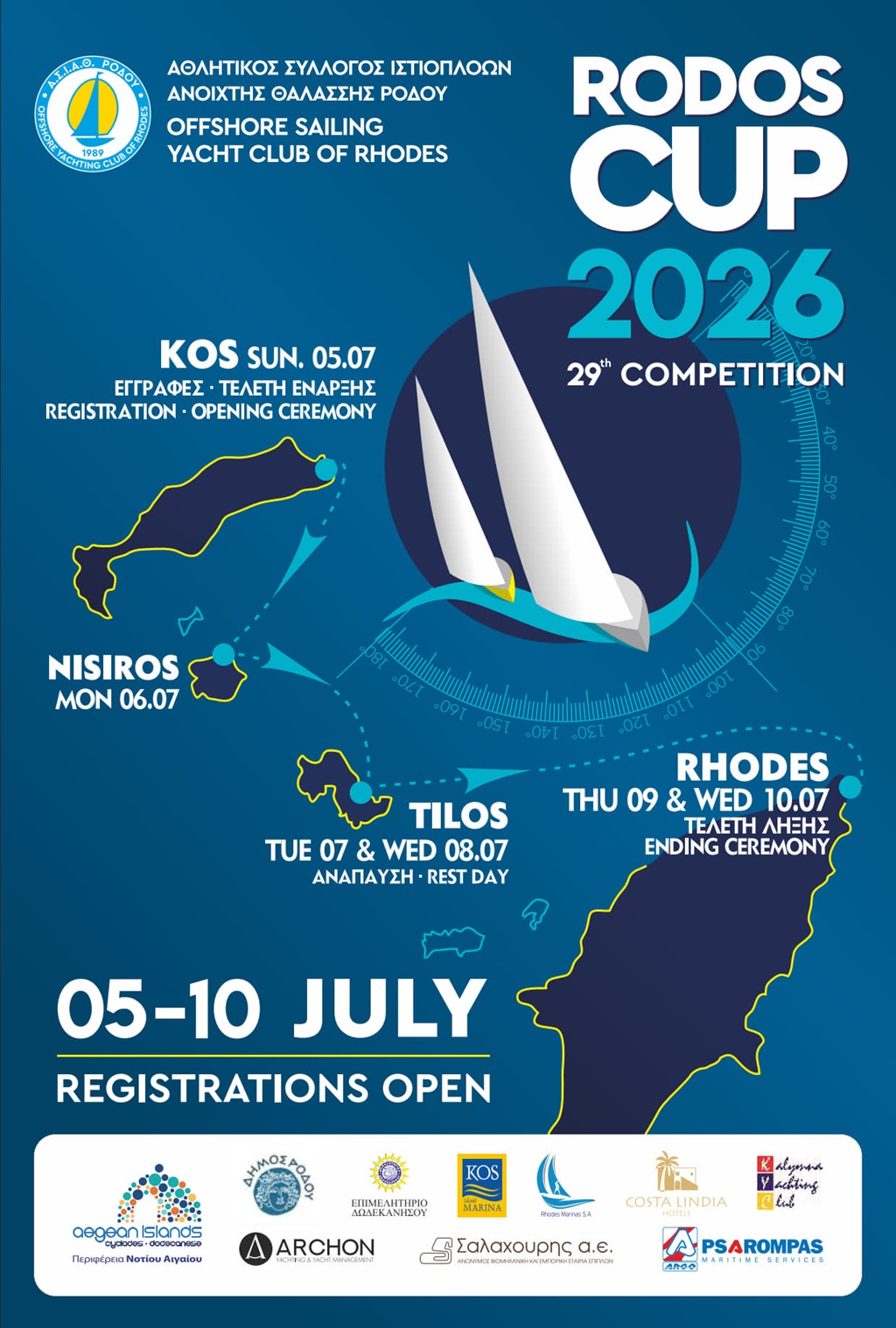 ΑΣΙΑΘΡ: Από τις 5 έως τις 10 Ιουλίου το «29ο Rodos Cup» - Δημοκρατική ...